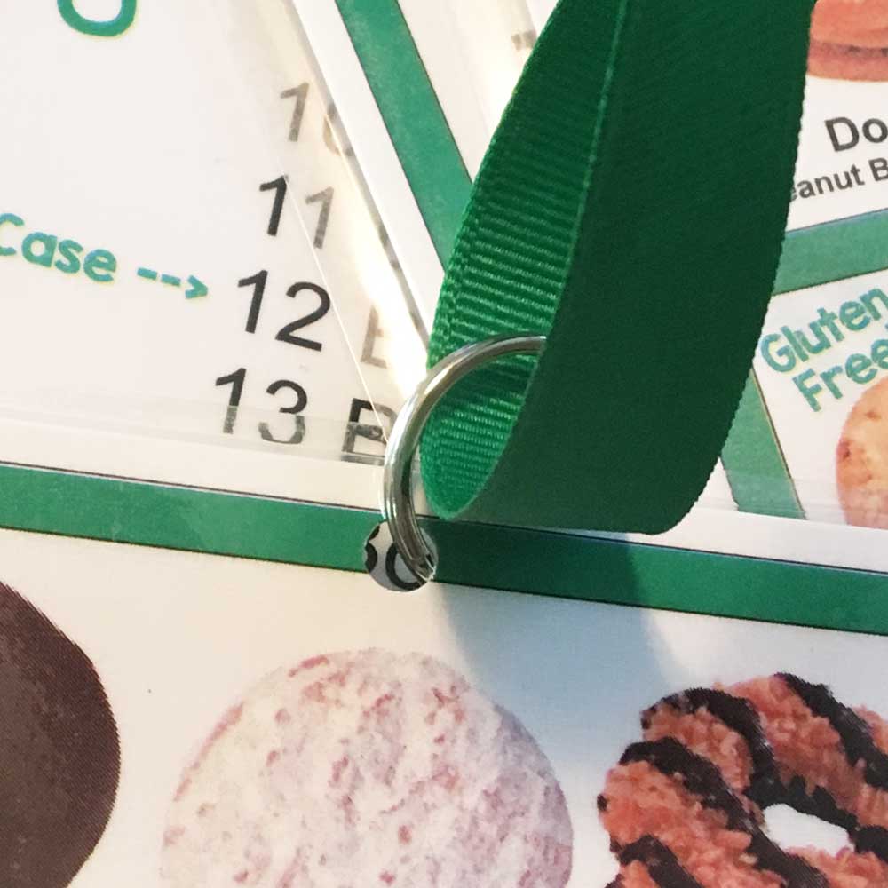 Free LBB & ABC Girl Scout Cookie Card Lanyard Printables - Sometimes Crafty